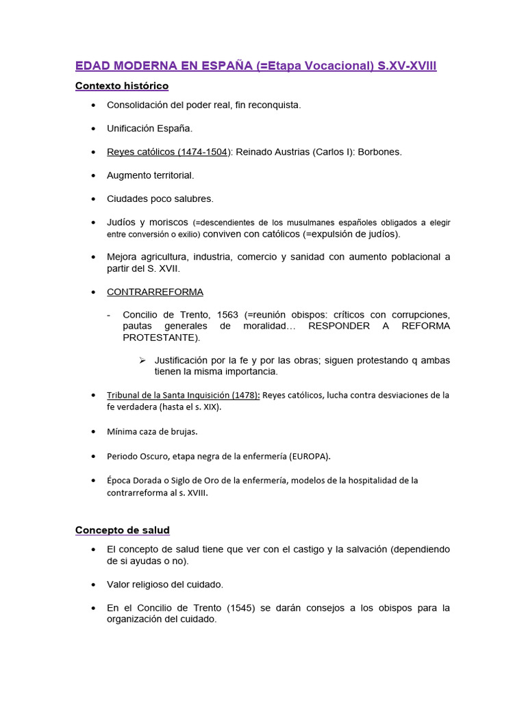Edad Moderna En España Pdf