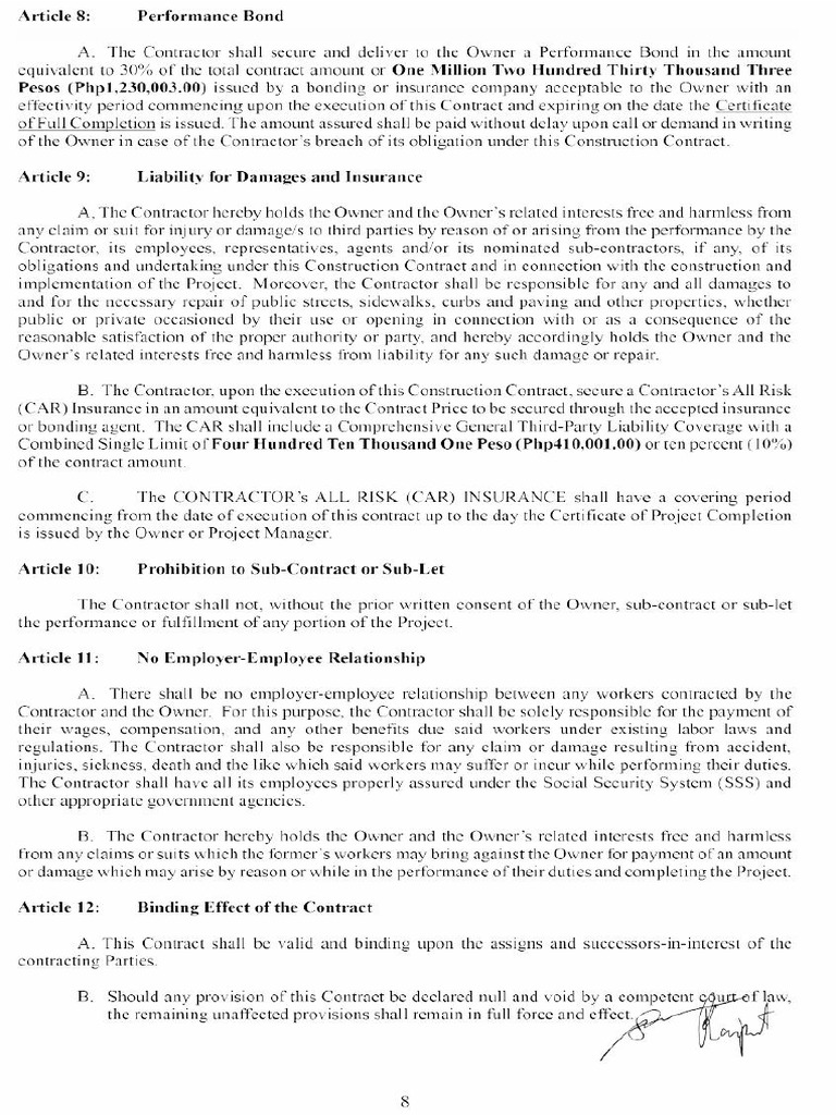 Construction Contract - San Jose Plaridel-8_Compressed | PDF