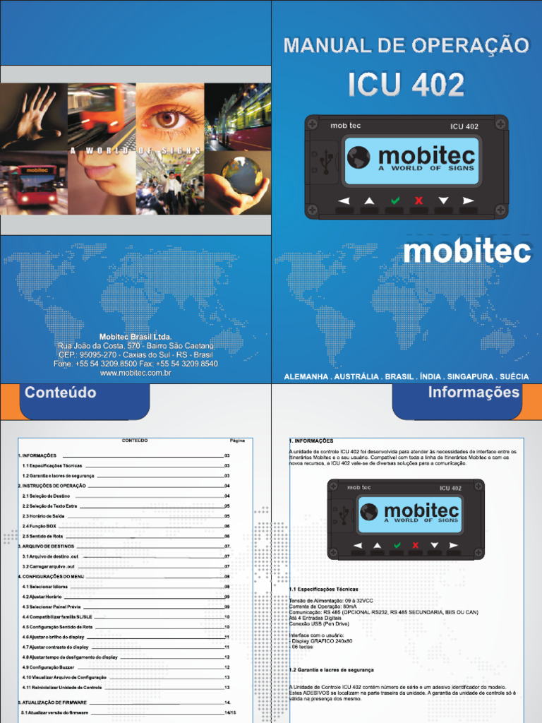 Manual Icu 402 v1 r1 | PDF