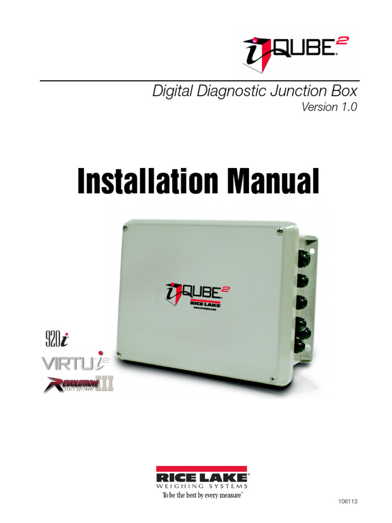 Digital Diagnostic Junction Box Iqube2 | PDF
