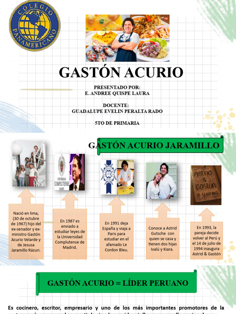 Gaston Acurio | PDF