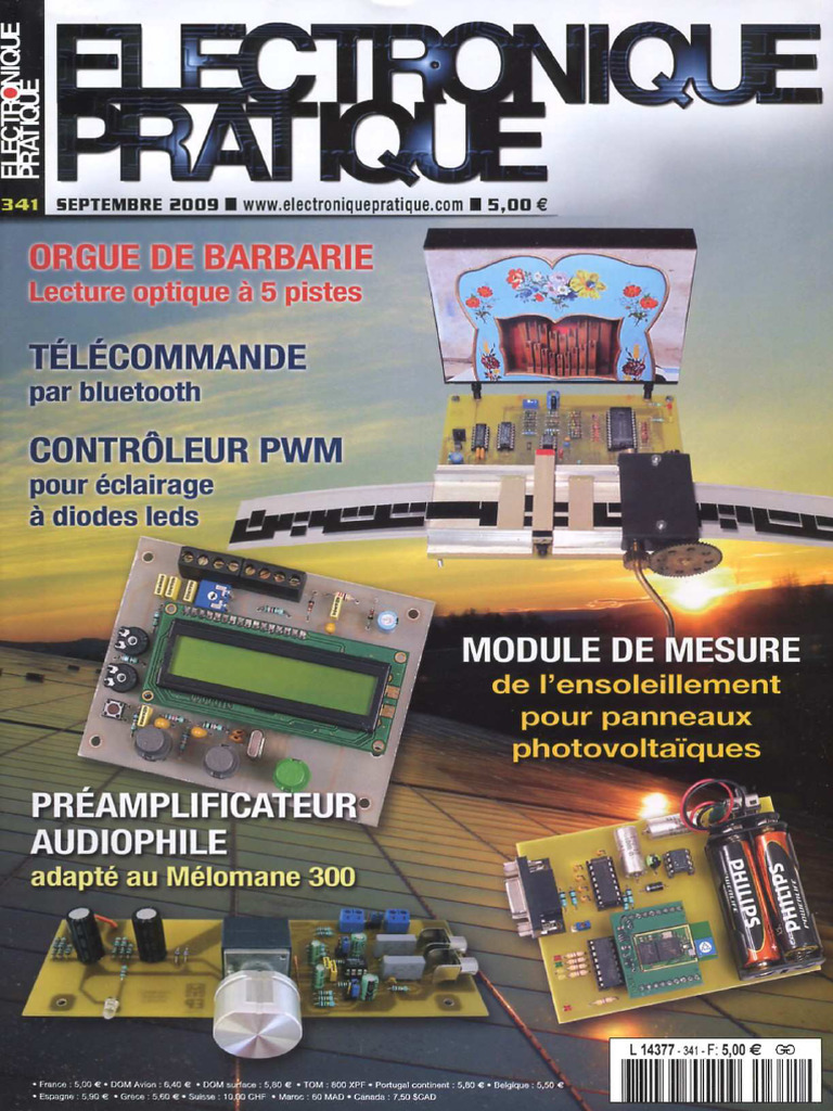 Electronique Pratique 341 Septembre 2009 | PDF