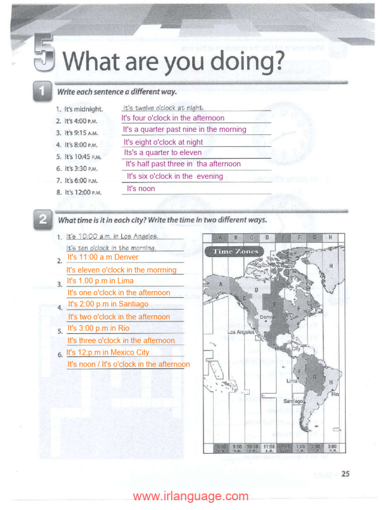 WORKBOOK UNIT 5 - Compressed | PDF