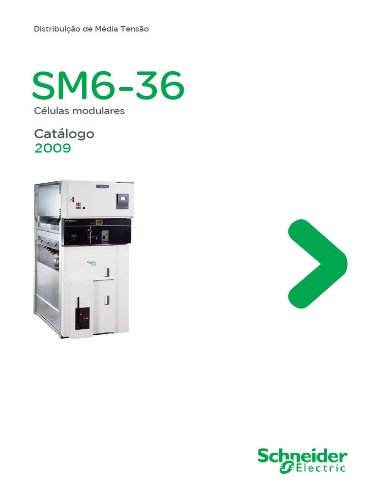 C.149.00 - 09-2009 - Catálogo SM6 36 - PT | PDF | ISO 9000 | Eletromagnetismo