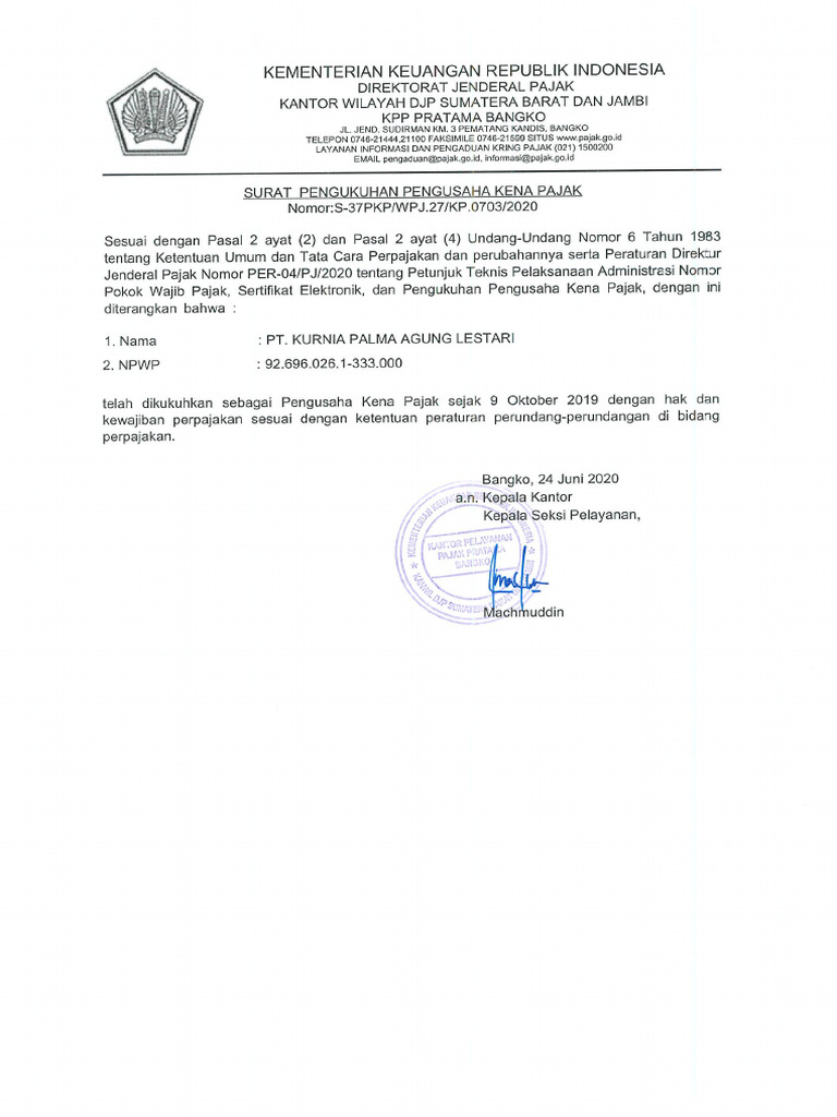 SPPKP Dan SKT Terbaru | PDF