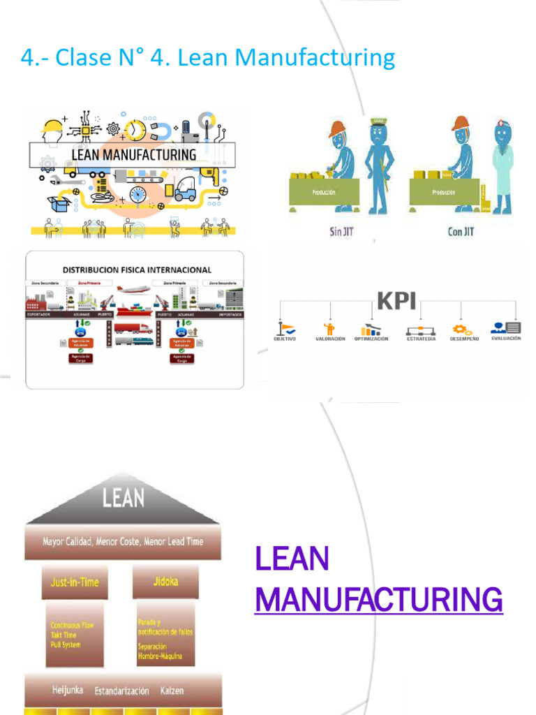 Introducción al Lean Manufacturing | PDF | Lean Manufacturing | El ...