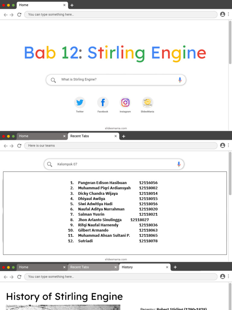 BAB 12 - Stirling Engine | PDF