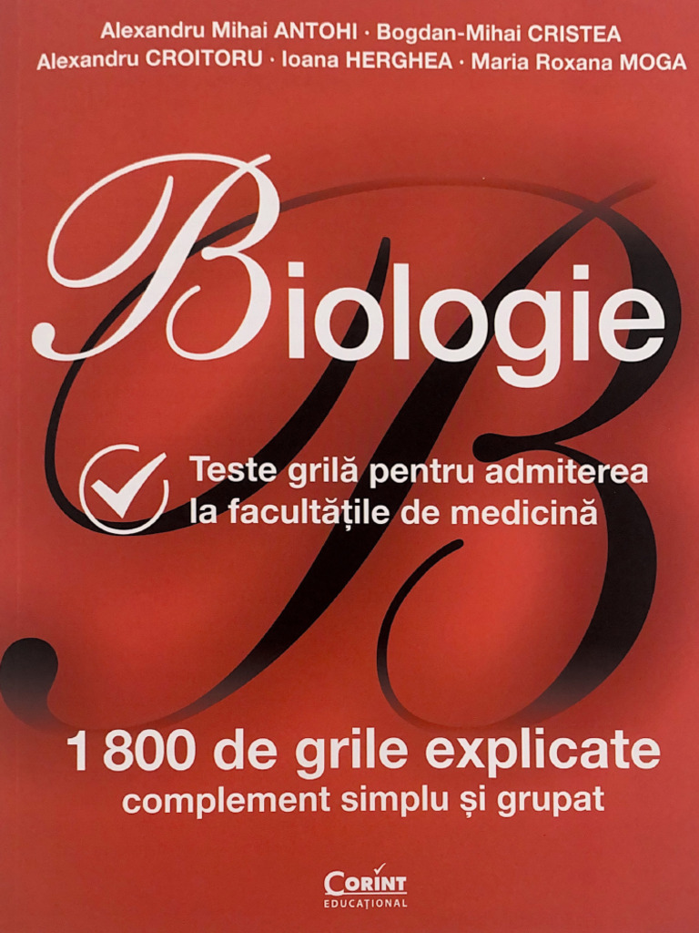 Teste Pentru Admitere Corint | PDF