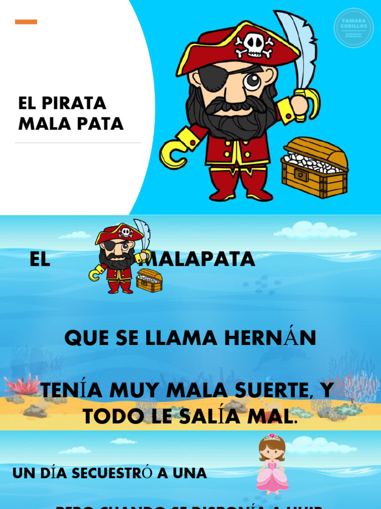 El Pirata Mala Pata Editable | PDF