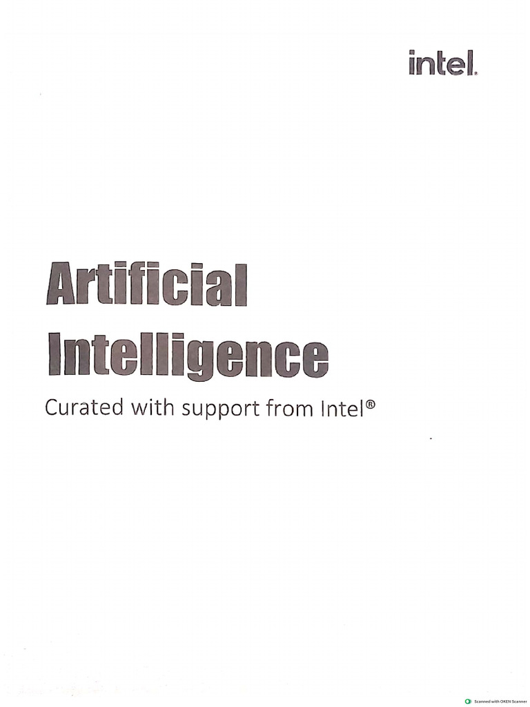 Artificial Intelligence Class 10 | PDF