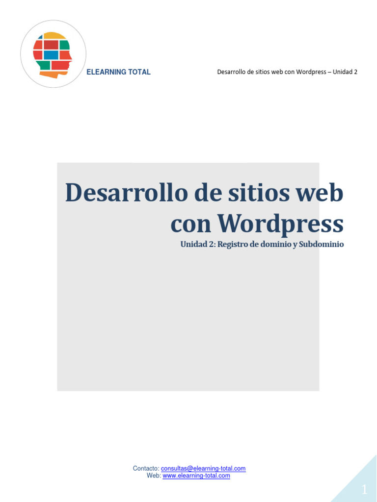 Unidad2 Mod1 Wordpress | PDF