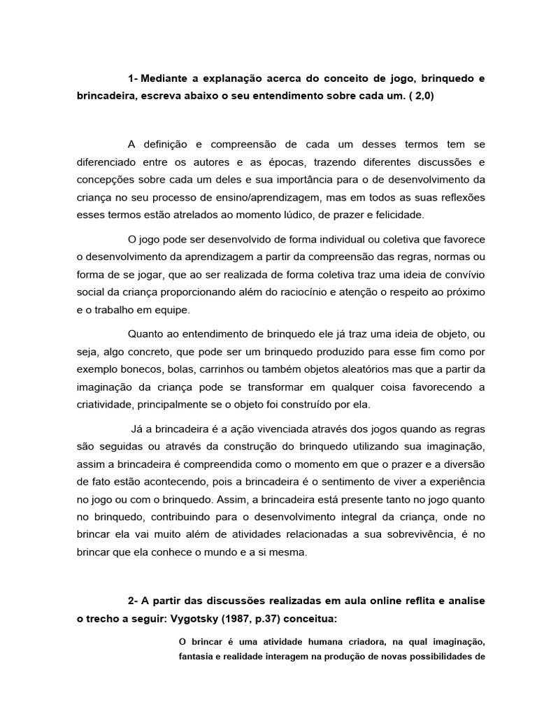 6 Semestre - Atividade Avaliativa Janiely | PDF