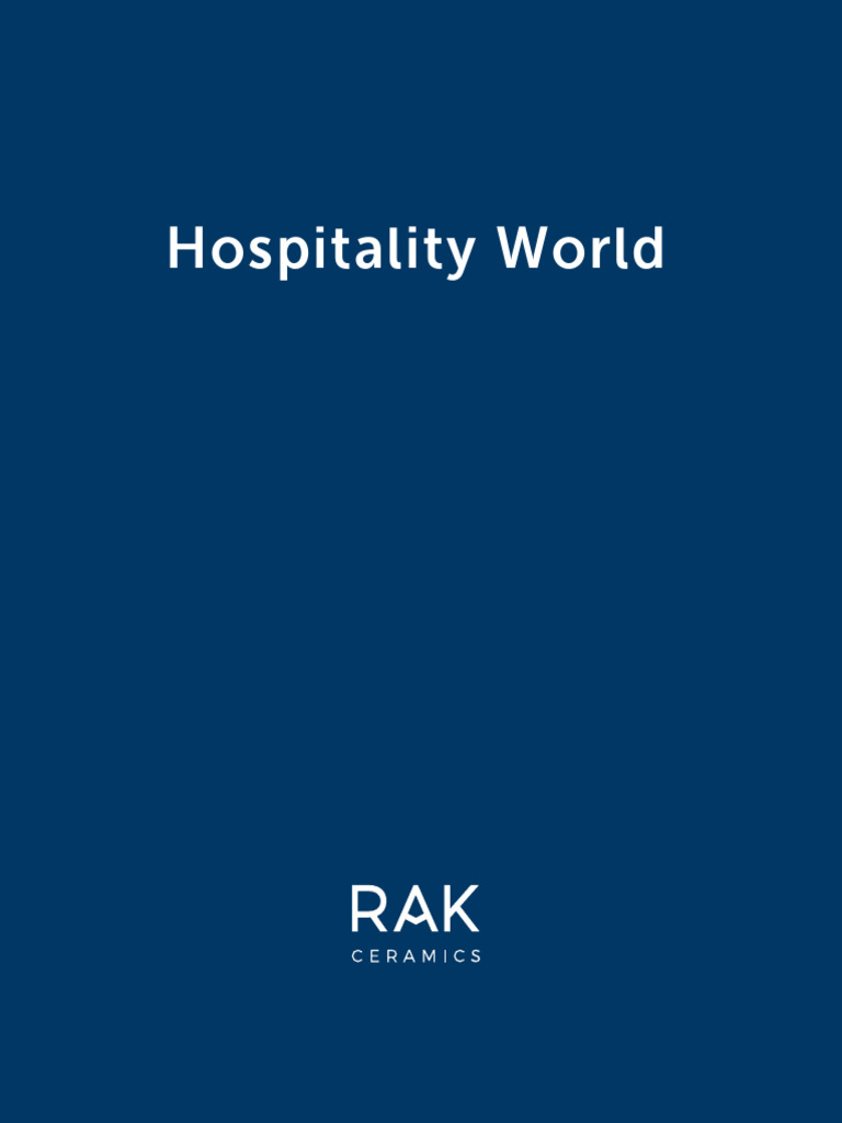 Horeca - Hospitality World | PDF