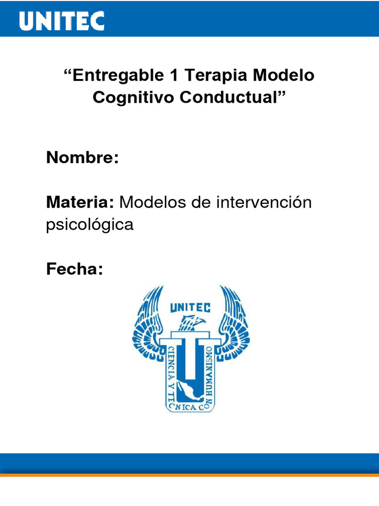 Entregable 1 TCC Ejemplo | PDF