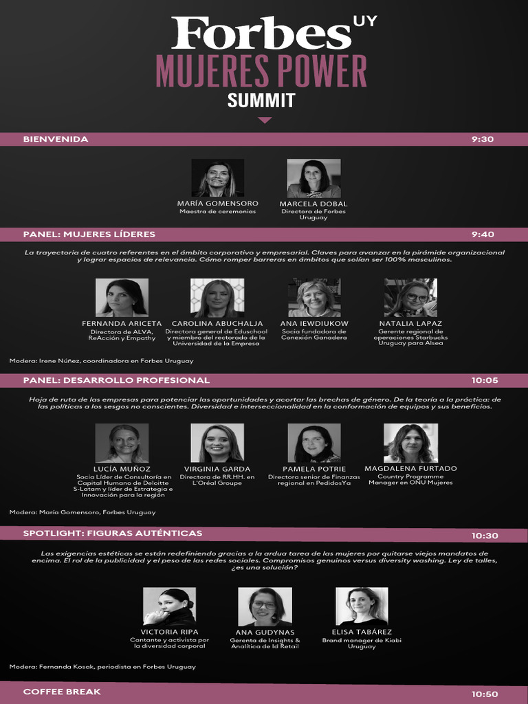 Forbes Mujeres Power Summit 2023 | PDF | Business