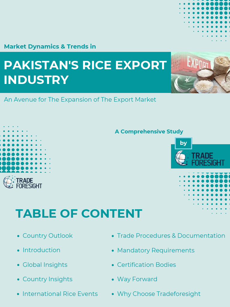 Pakistan's Rice Export Landscape | PDF | Social Science