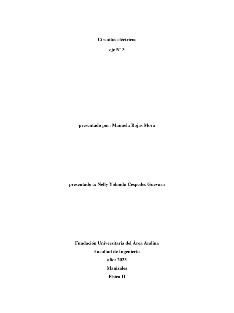 Eje 3 Fisica Ii | PDF