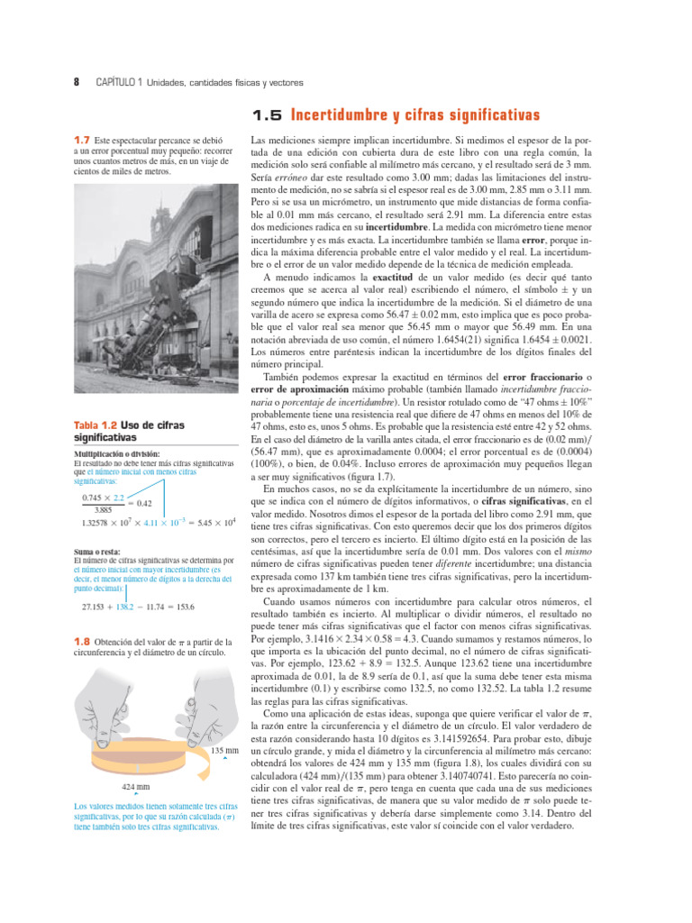 Incertidumbre y Error | PDF