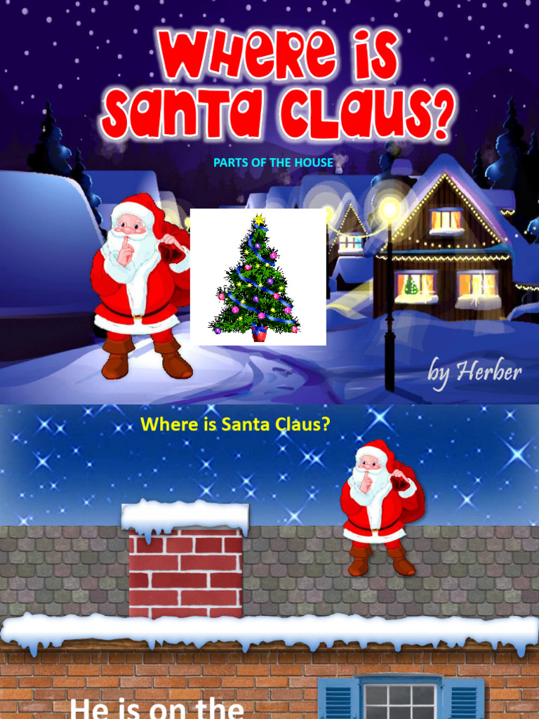 Where Is Santa Game - Rooms - 1 | PDF