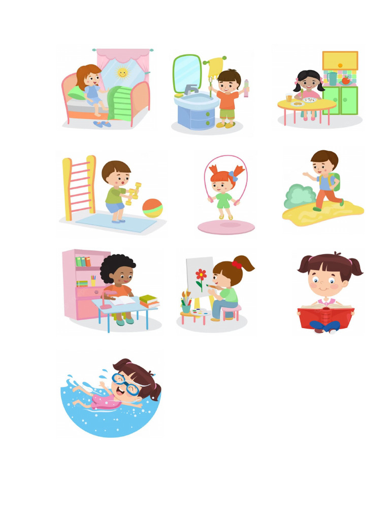 Actividades de Dia y de Noche | PDF