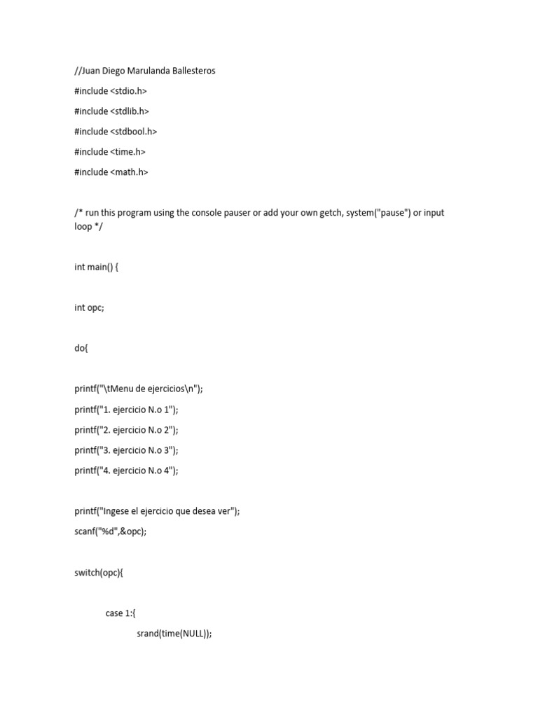 Juan Diego Marulanda Ballesteros Taller Quiz | PDF