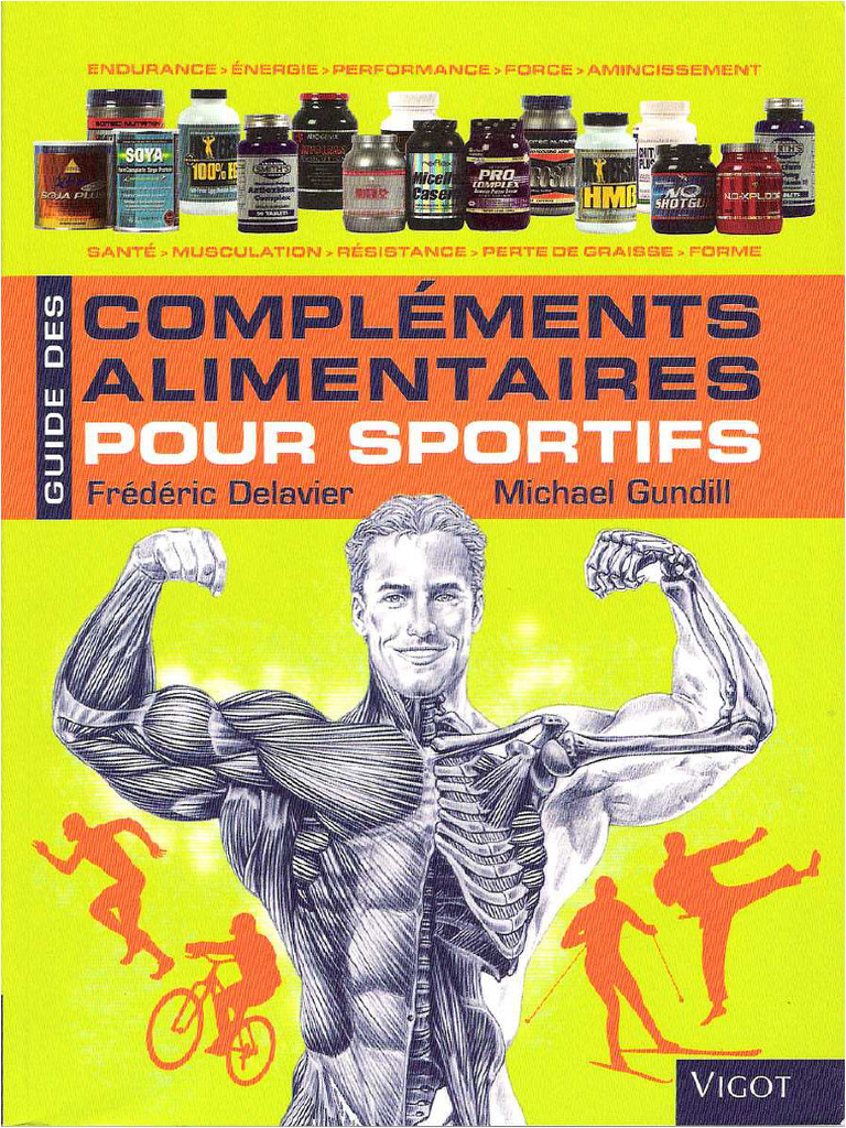 Guide Des Complements Alimentaires Pour Sportifs Delavier Gundill Pages ...