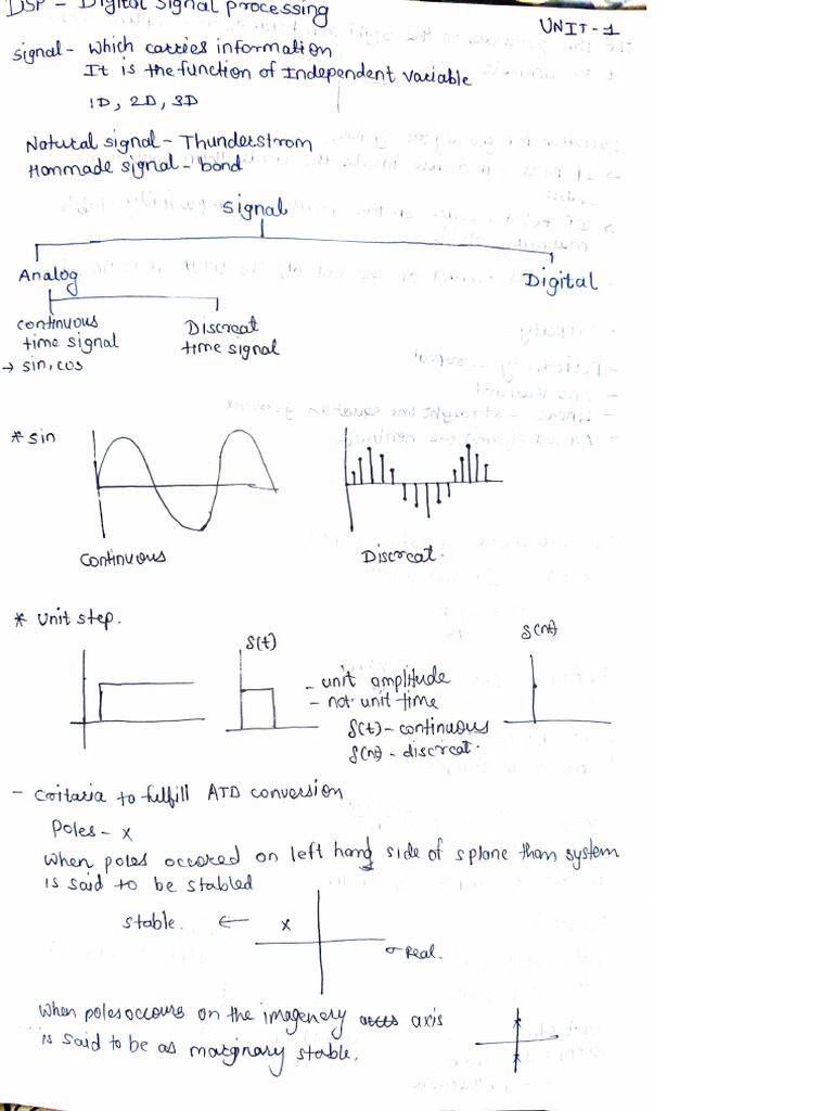 Dsp Notes Pdf 