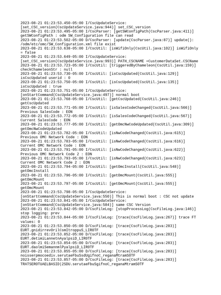 Prev CSC Log | PDF | Software Development | Computing Platforms