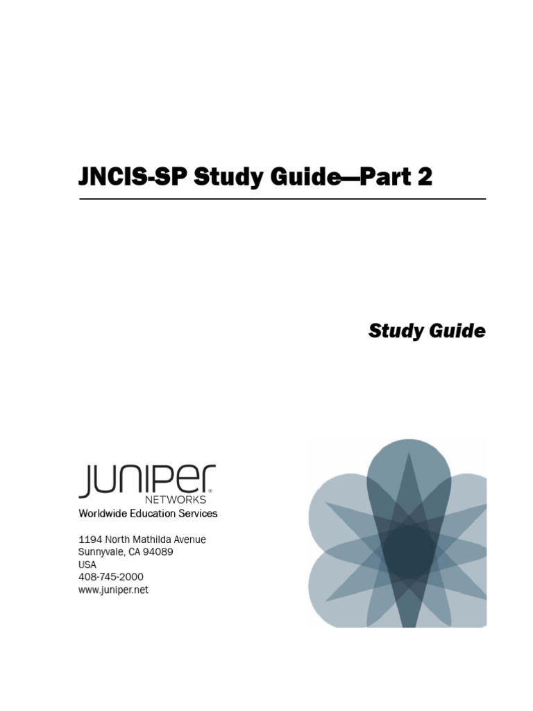 JNCIS-SP Study Guide-Part 2 | PDF | Network Switch | Computer Network