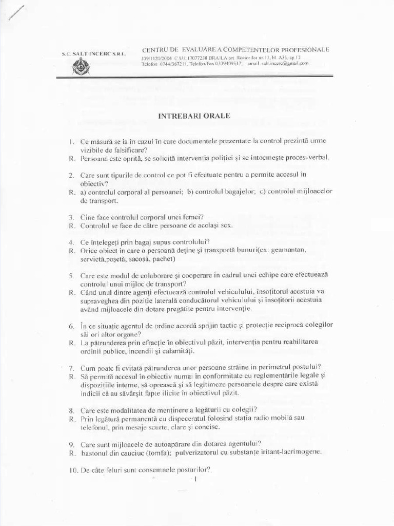 test-curs-agent-securitate | PDF