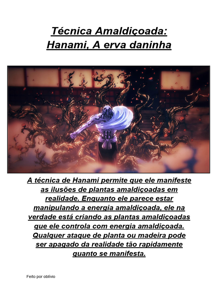 Hanami-A Erva Daninha | PDF