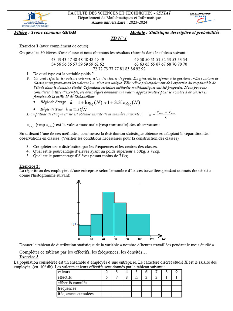 TD1 Gegm 2023-2024 | PDF