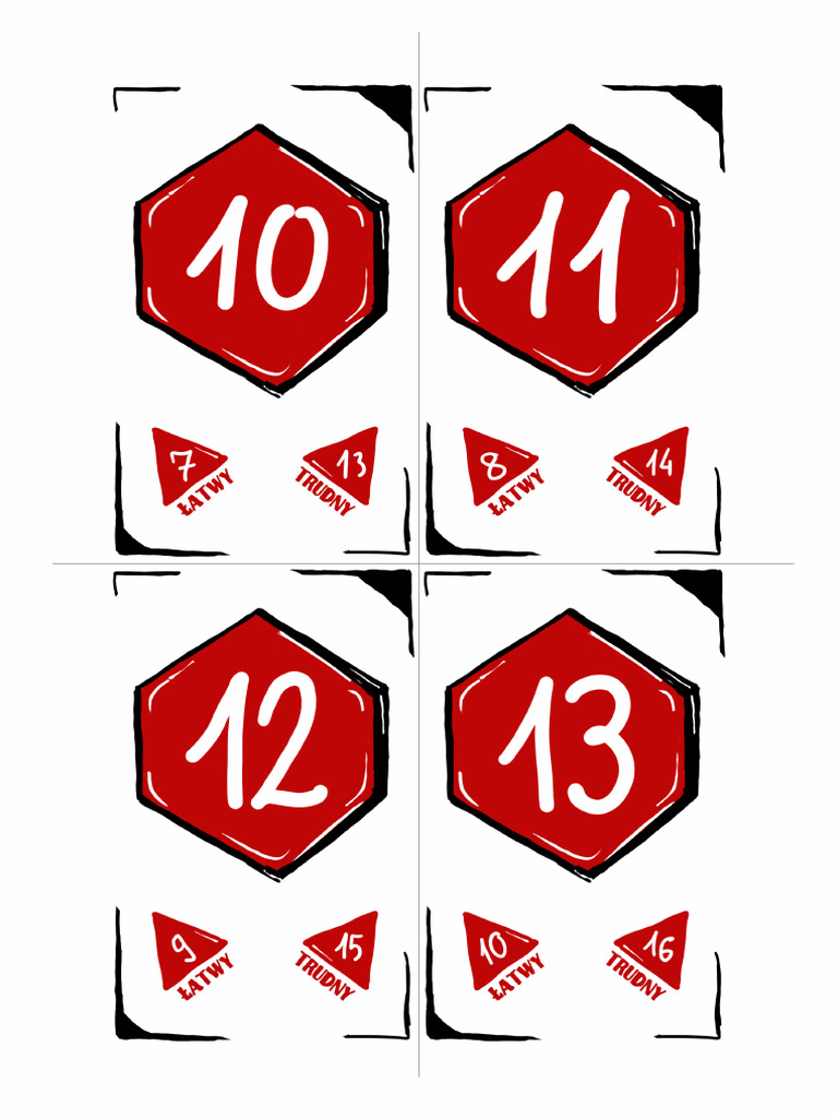 ICRPG Target Cards PL | PDF