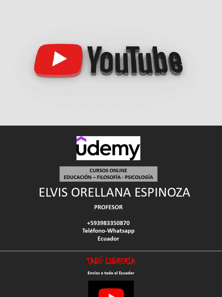 100 Canales de Youtube. Guía de Navegación. | PDF | Oculto | México