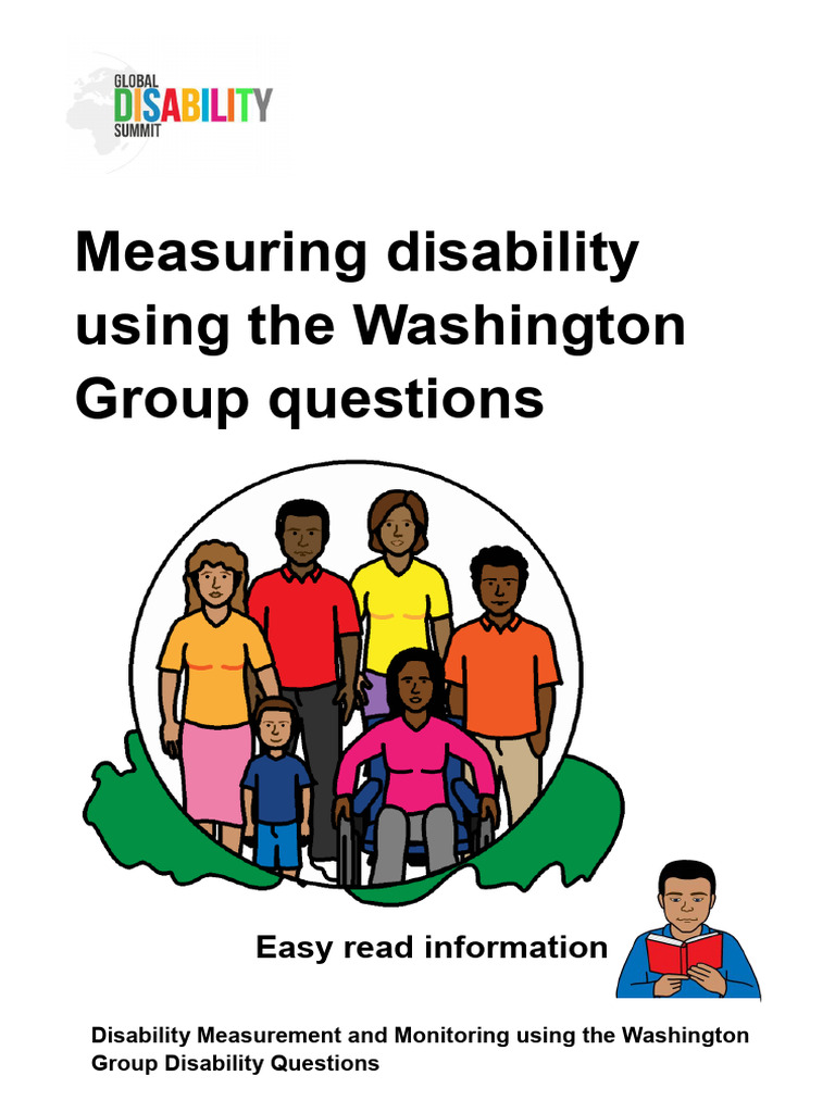 Disability Measurement Monitoring Washington Group - Disability Questions Easy Read | PDF