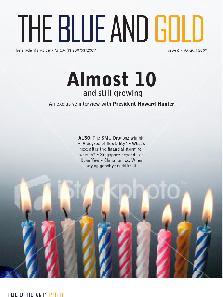 The Blue and Gold - Issue 6 - August 2009 | PDF | Asia Pacific Economic ...
