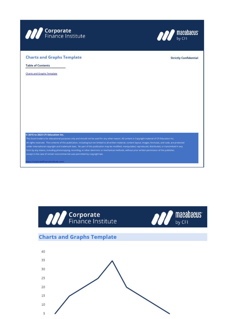 Charts and Graphs Template | PDF