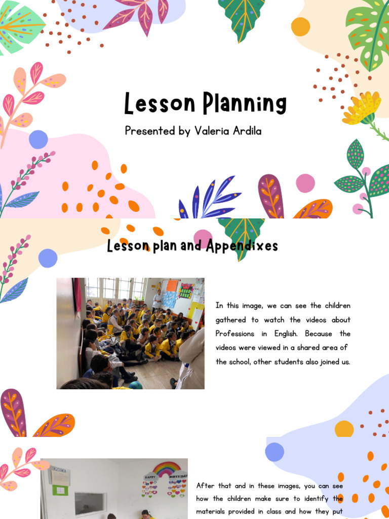 Lesson Planing. | PDF