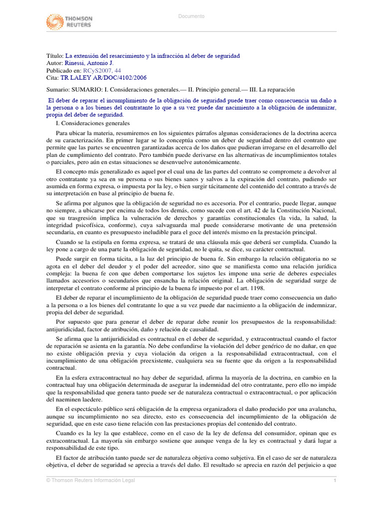 RINESSI, Juan Antonio | PDF | Finanzas y administración del dinero | Derecho