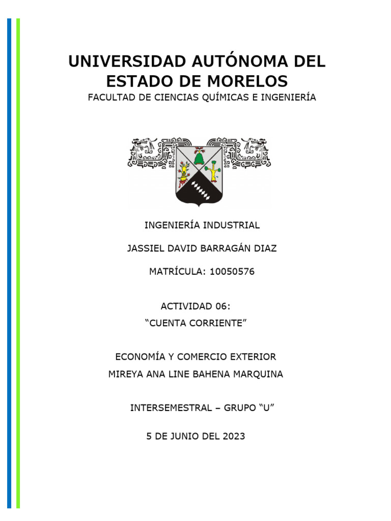 Actividad 06 - Barragan Diaz Jassiel David | PDF