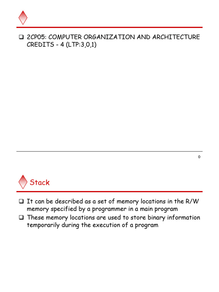 Stack&Subroutine | Download Free PDF | Programming | Computer Program