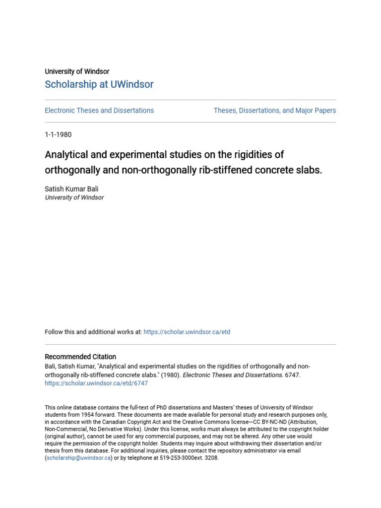 Orthotropic Slabs | PDF