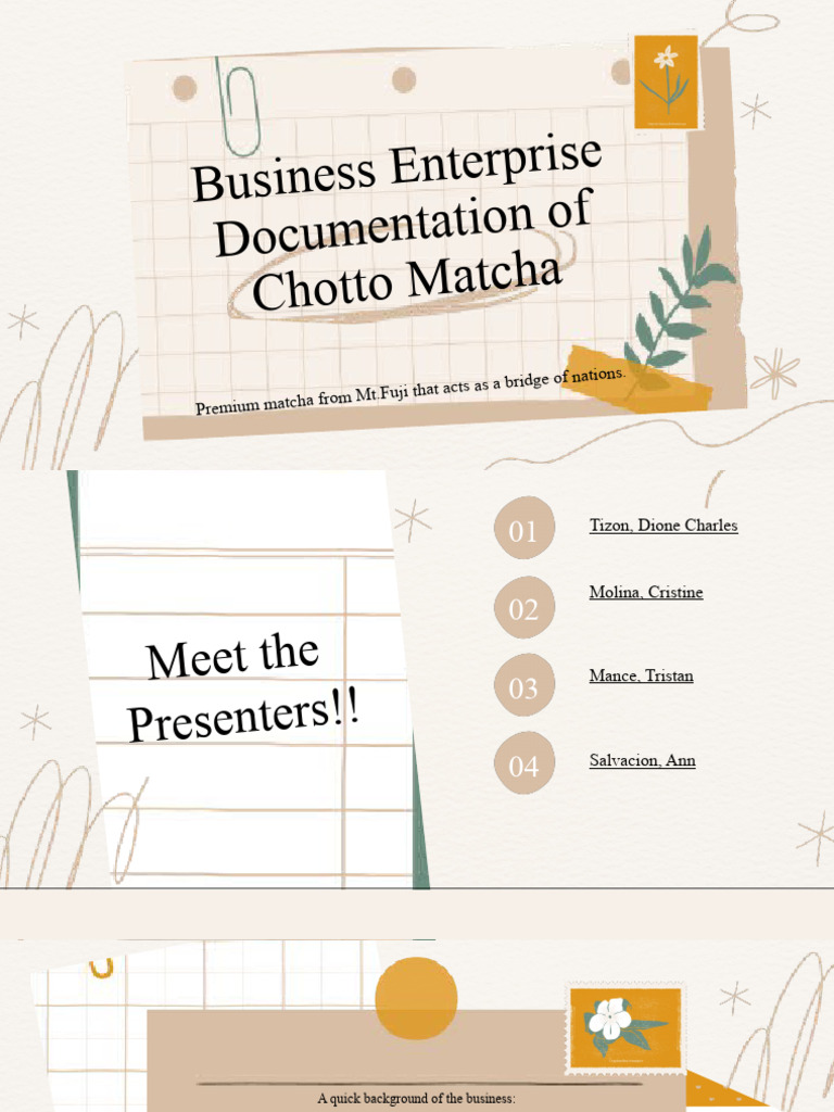 Chotto-Matcha | PDF