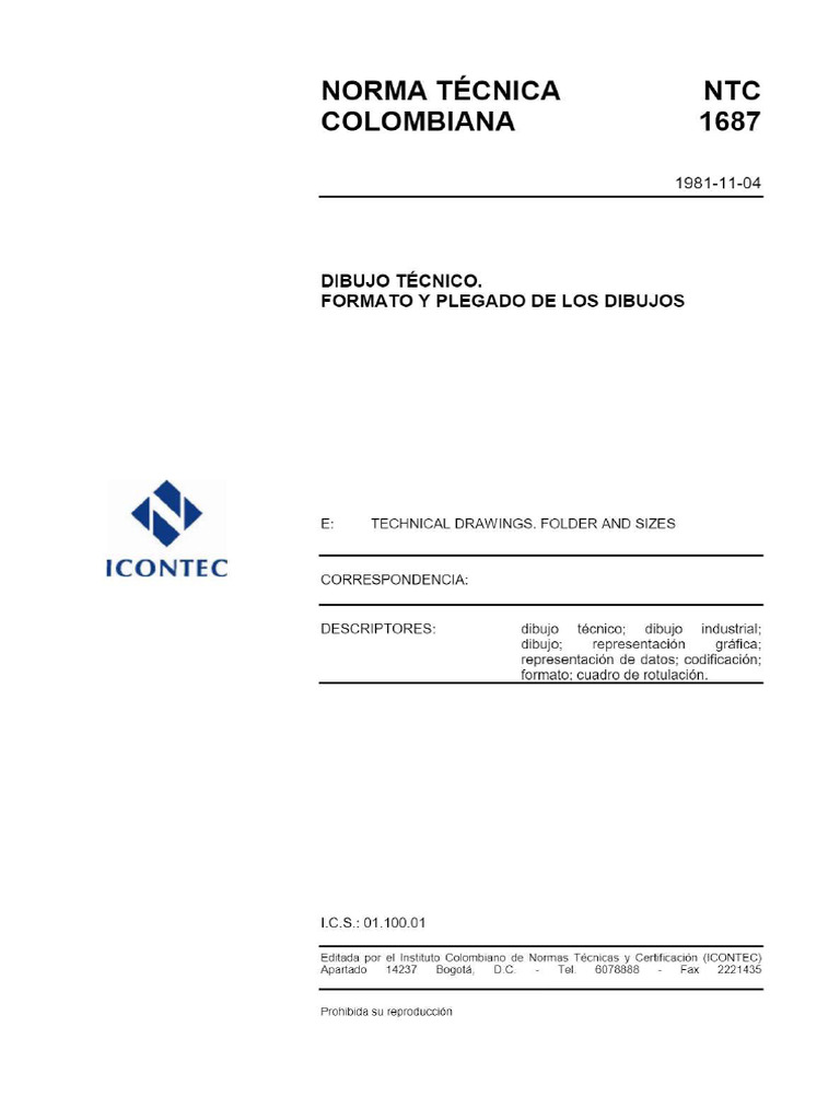 Norma NTC 1687 | PDF