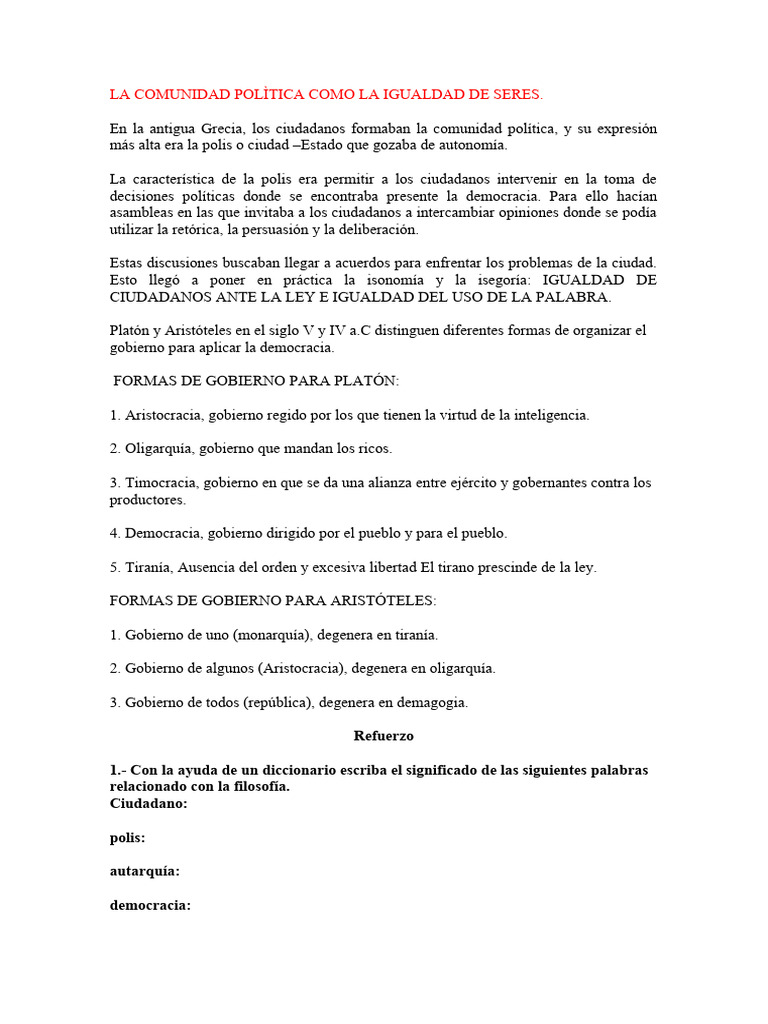 Significado de Demagogia en Política | PDF