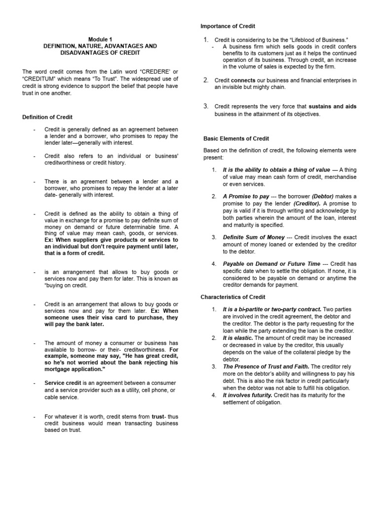 CC Module 1 Rev | PDF