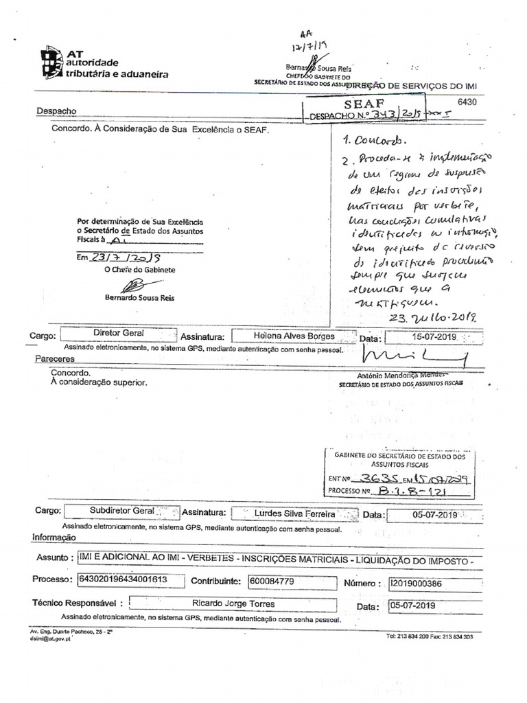 Despacho 343 - 2019-XXI SEAF | PDF