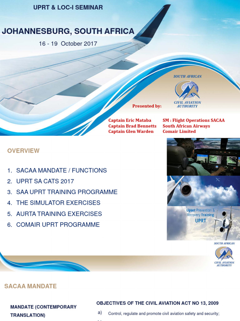 Uprt Presentation 19 Oct 2017-Sacaa | PDF