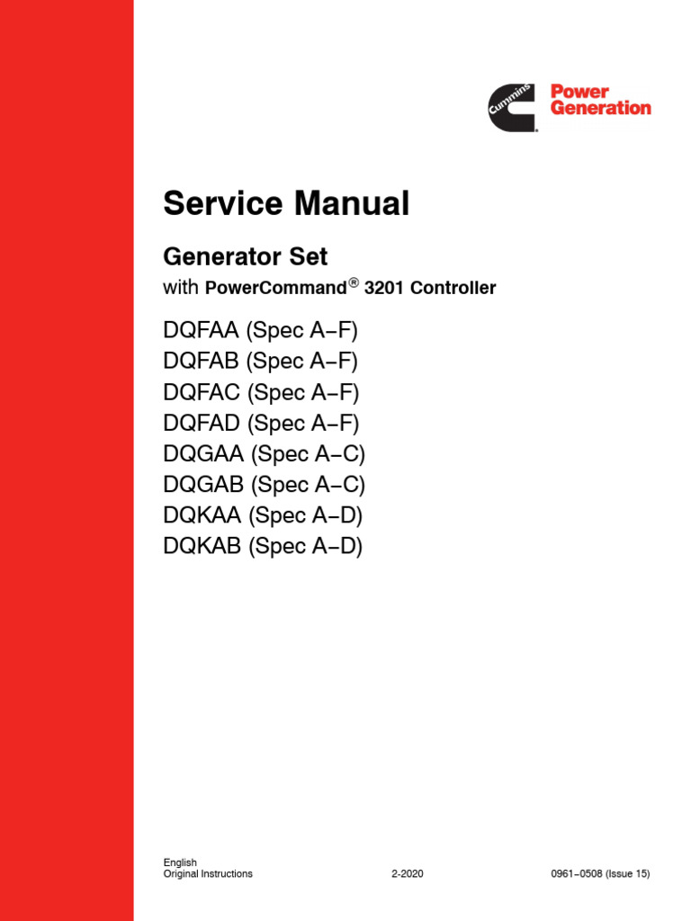Generator With 3201 Control Manual | PDF | Business | Computers