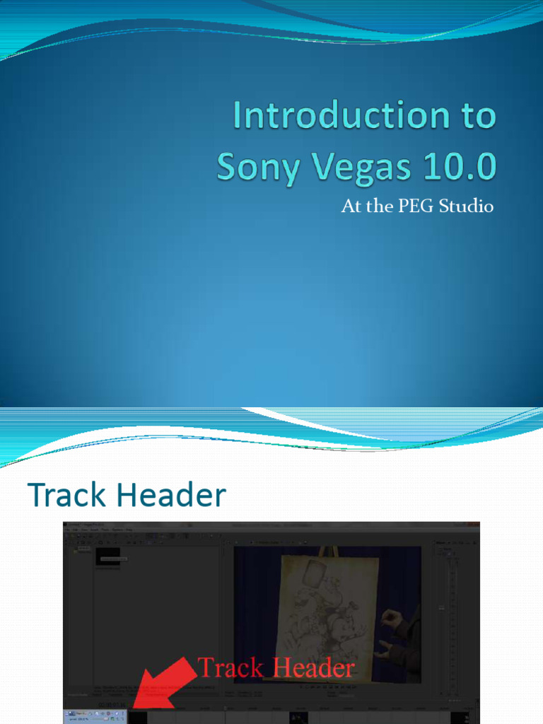 Lesson 3 - Introduction To Sony Vegas | PDF